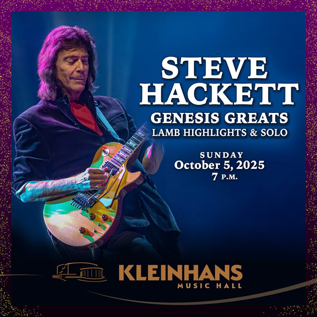 Steve Hackett - Kleinhans Music Hall